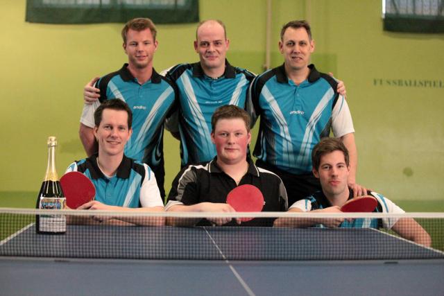 Als Aufsteiger erneut Aufsteiger!: Hessischer Tischtennis-Verband
