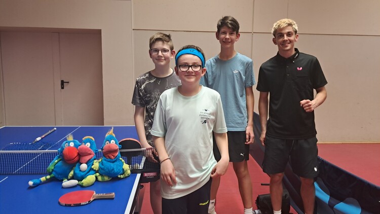 Die Tischtennis Jugend 15 der TG Johannisberg hat ihren Saisonabschluss ...