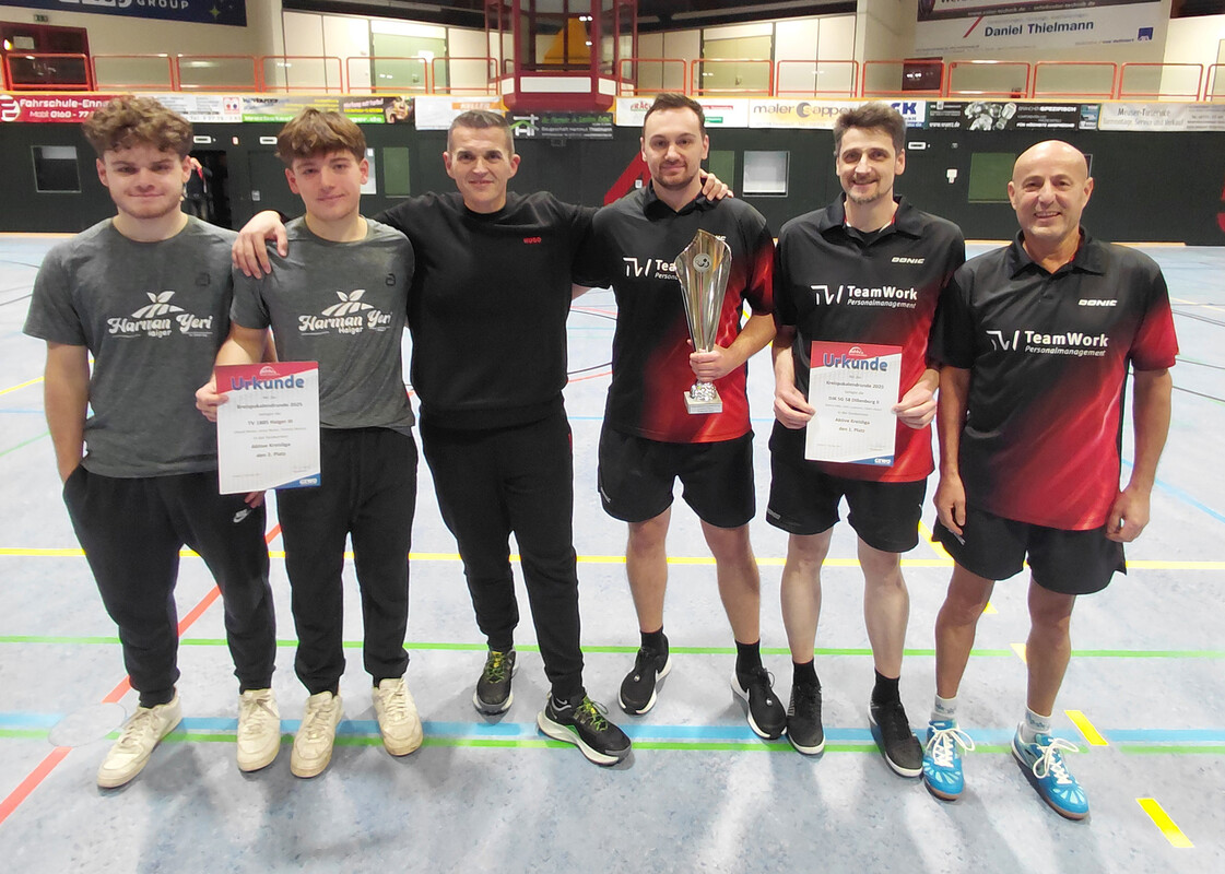 Kreispokalendrunde in Driedorf: Hessischer Tischtennis-Verband, Bezirk West